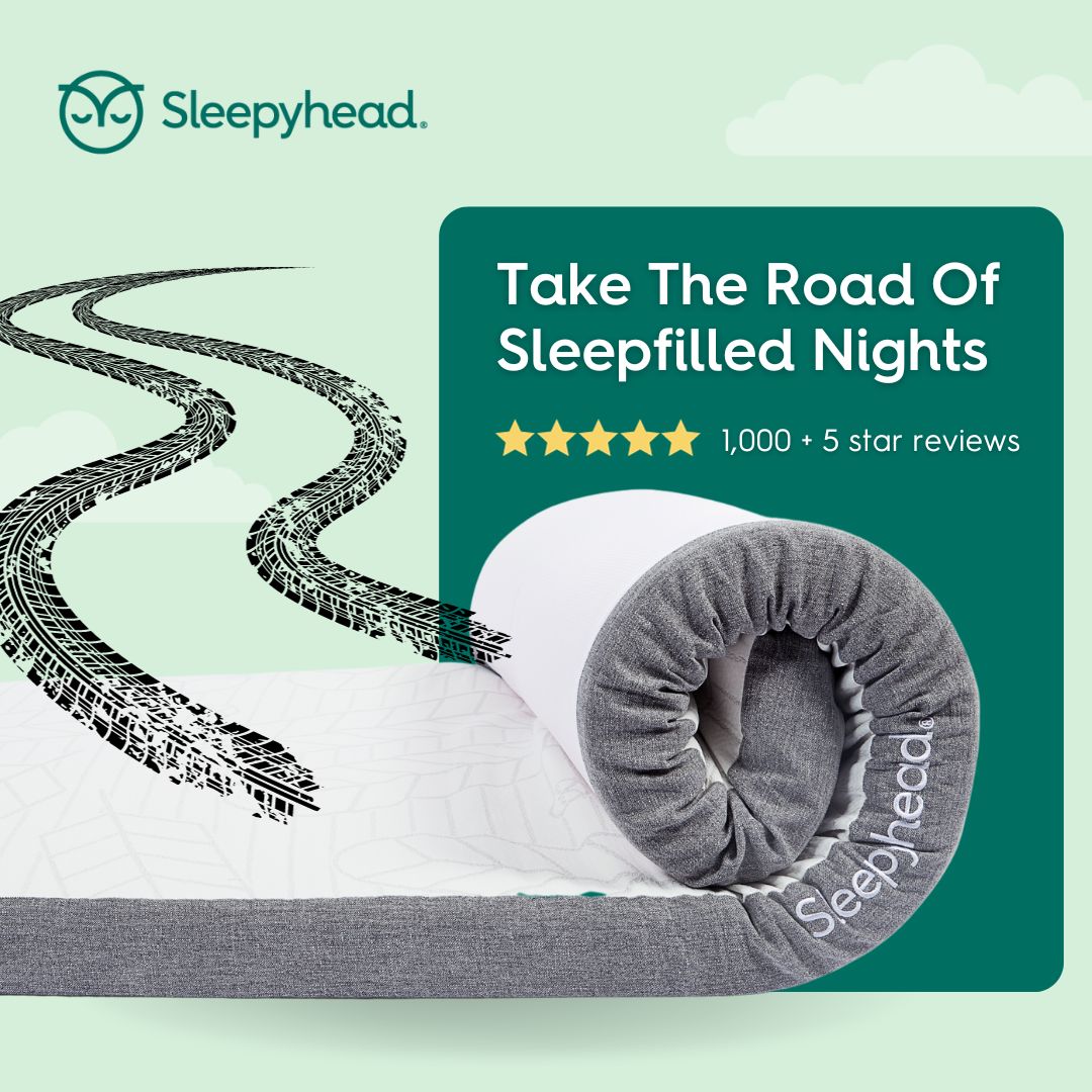 Hitting The Road This Holiday? Cozy Up With A Sleepyhead Mattress Topp
